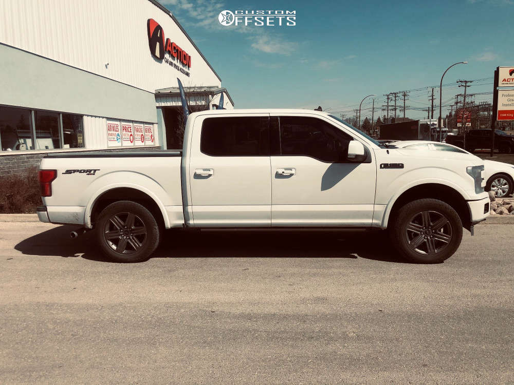 2020 Ford F-150 with 20x10 -19 Fuel Contra and 305/55R20 AMP Pro At and ...