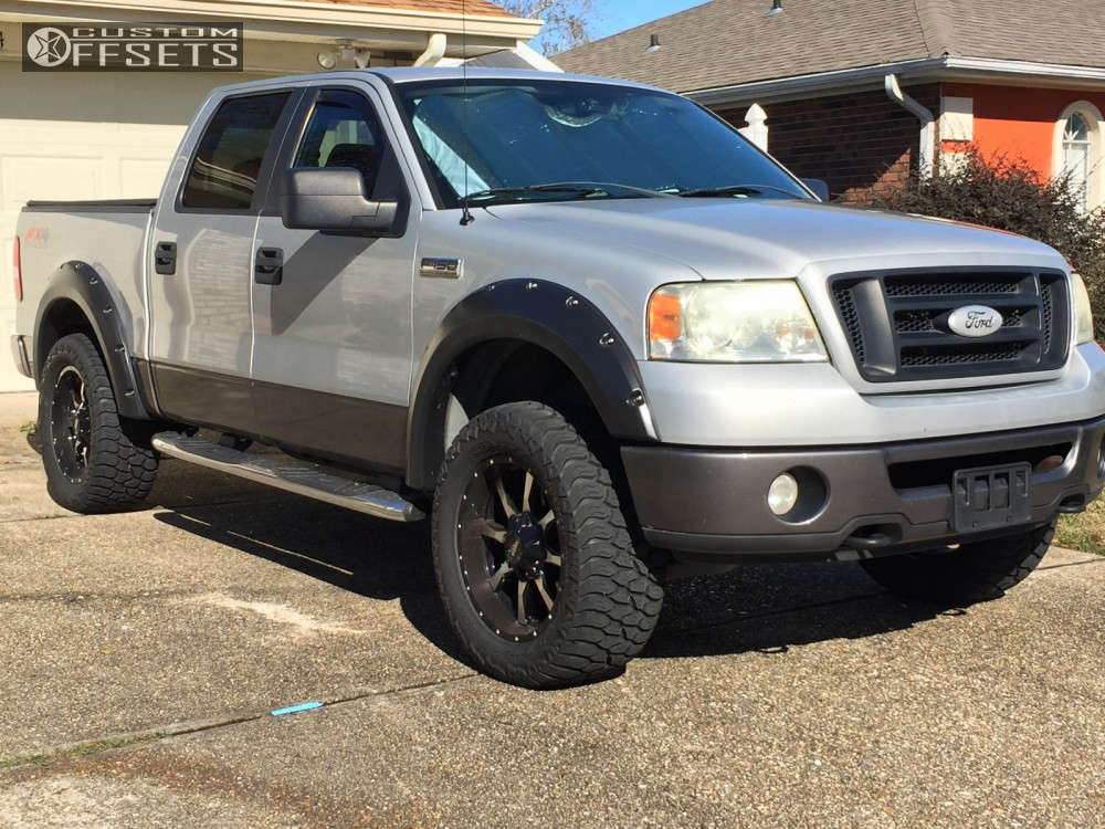 2007 Ford F-150 with 20x9 0 Moto Metal MO970 and 305/55R20 AMP Terrain ...