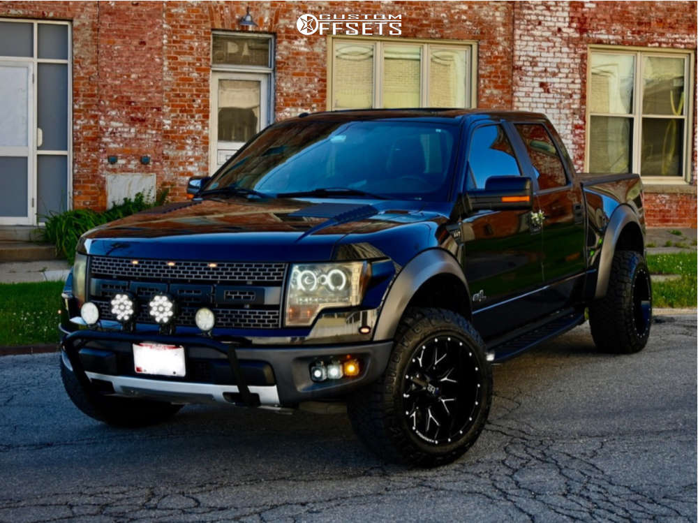 2012 Ford Raptor with 20x12 -44 Hardrock Affliction and 33/12.5R20 ...