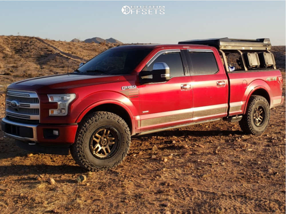 2017 Ford F-150 with 18x9 20 Fuel D702 and 305/70R18 Mickey Thompson ...