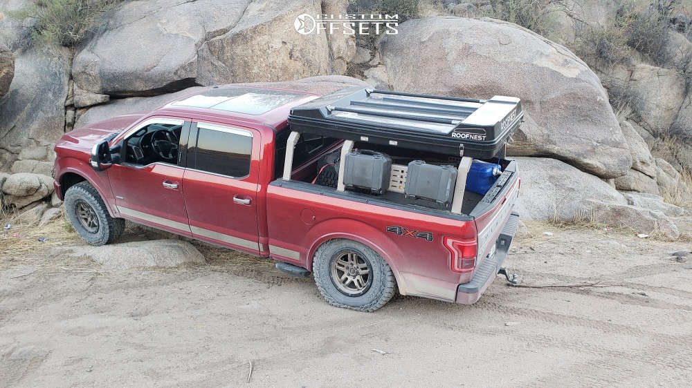 2017 Ford F-150 with 18x9 20 Fuel D702 and 305/70R18 Mickey Thompson ...