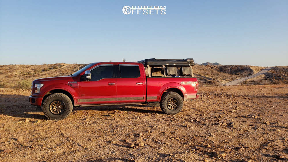 2017 Ford F-150 with 18x9 20 Fuel D702 and 305/70R18 Mickey Thompson ...
