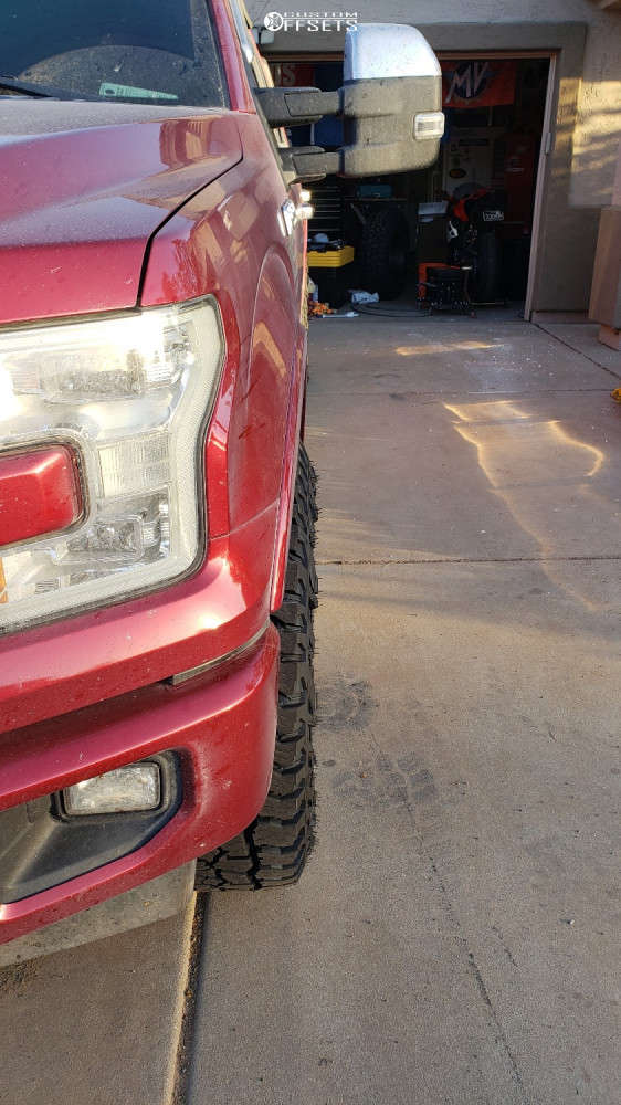 2017 Ford F-150 with 18x9 20 Fuel D702 and 305/70R18 Mickey Thompson ...