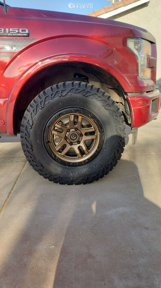 2017 Ford F-150 with 18x9 20 Fuel D702 and 305/70R18 Mickey Thompson ...