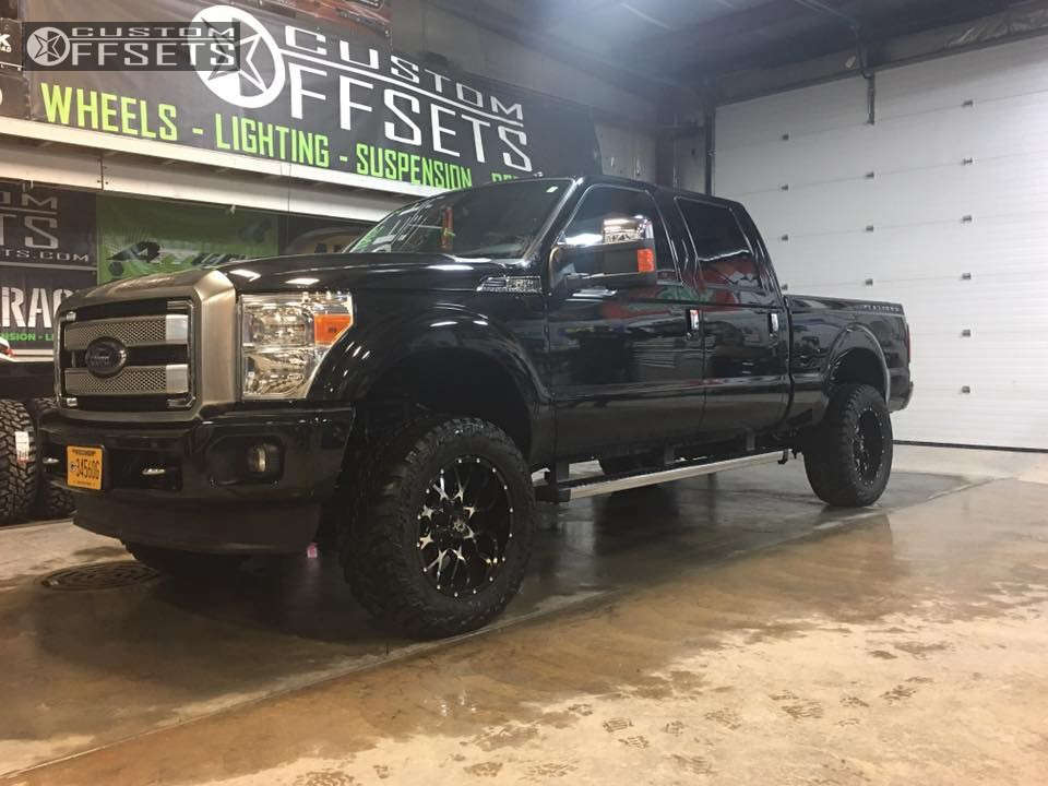 2015 Ford F-250 Super Duty with 20x10 -19 Dropstars 645MB and 35/12 ...