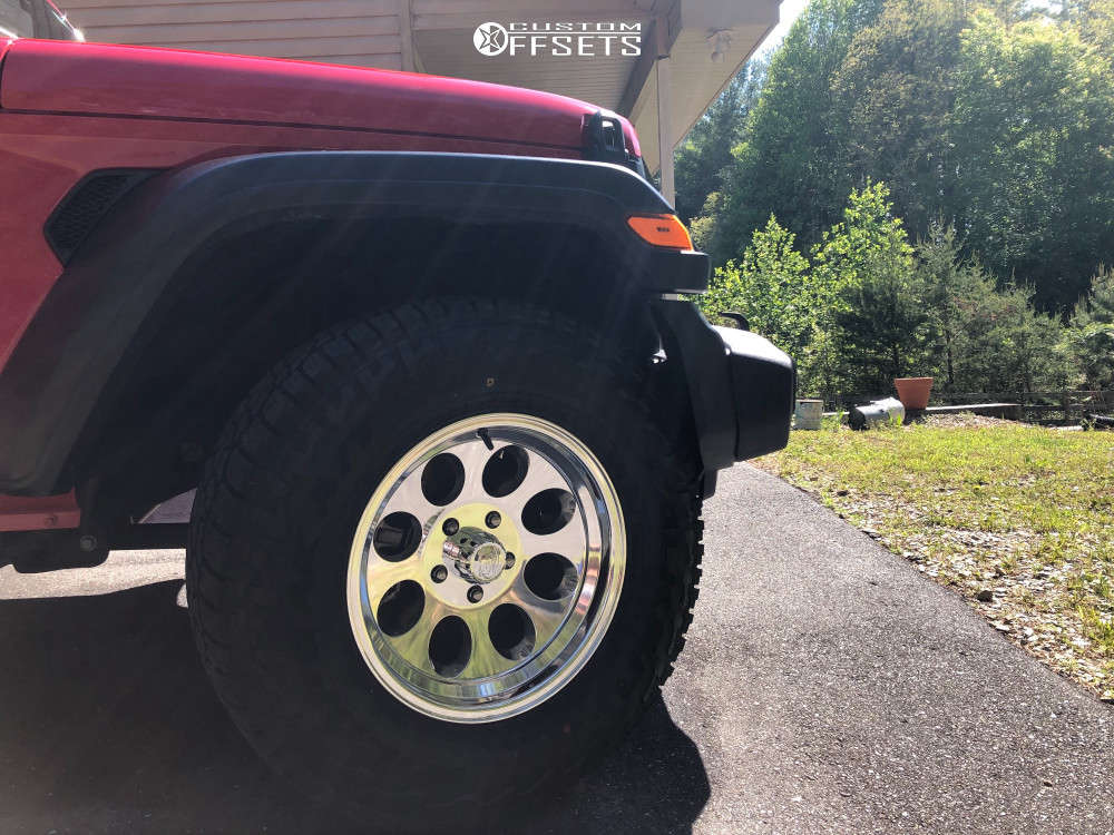 2020 Jeep Gladiator with 17x9 0 Alloy Ion 171 and 33/12.5R17 Falken Wildpeak A/t and Stock ...