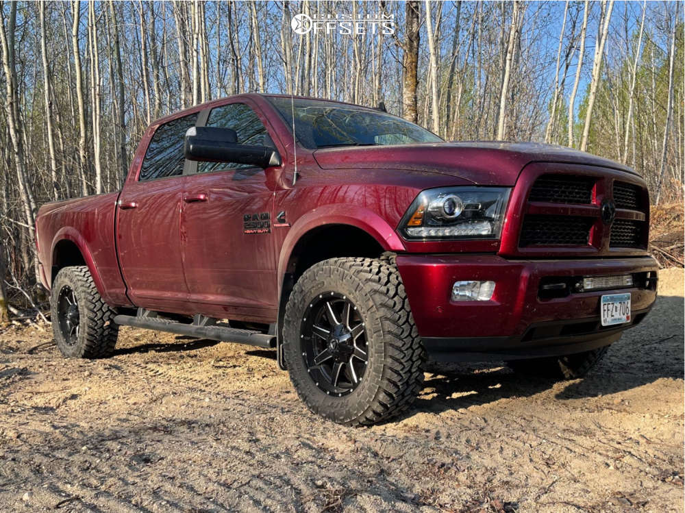 2017 Ram 2500 with 20x9 1 Fuel Maverick D610 and 35/12.5R20 Nitto Trail ...