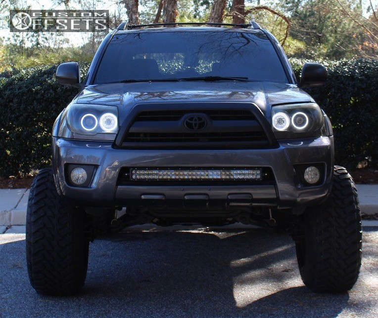 2007 Toyota 4Runner with 20x14 -76 Fuel Renegade and 35/12.5R20 Atturo ...