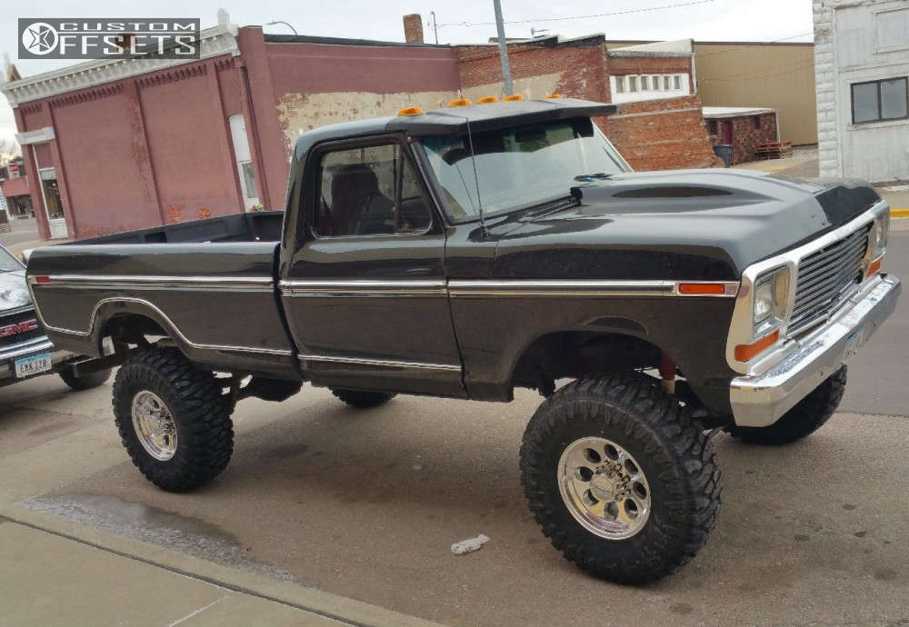 1978 Ford F-250 with 17x9 0 Alloy Ion Style 171 and 37/12.5R17 Atturo ...