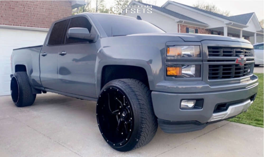 2015 Chevrolet Silverado 1500 with 24x14 0 Gear Off-Road Switchback and ...