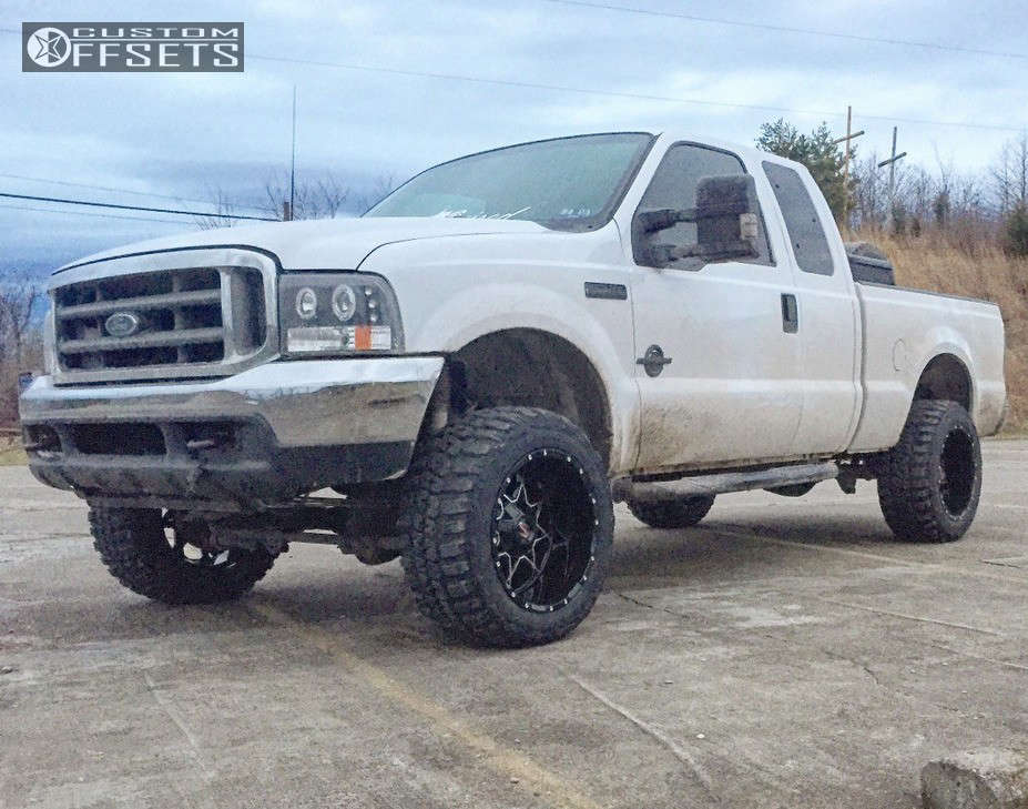 2000 Ford F-250 Super Duty with 20x12 -44 Scorpion SC10 and 33/12.5R20 ...