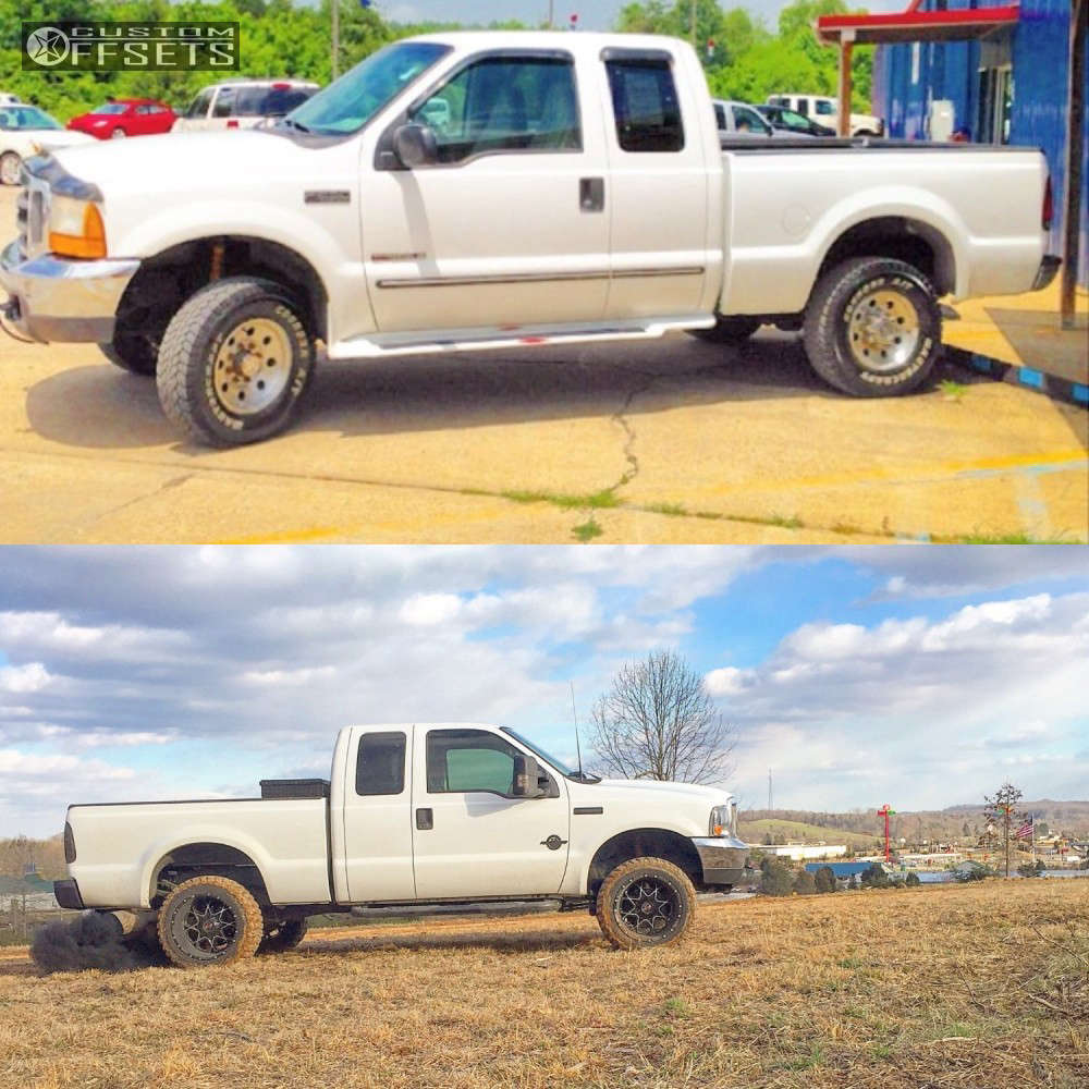 2000 Ford F-250 Super Duty with 20x12 -44 Scorpion SC10 and 33/12.5R20 ...