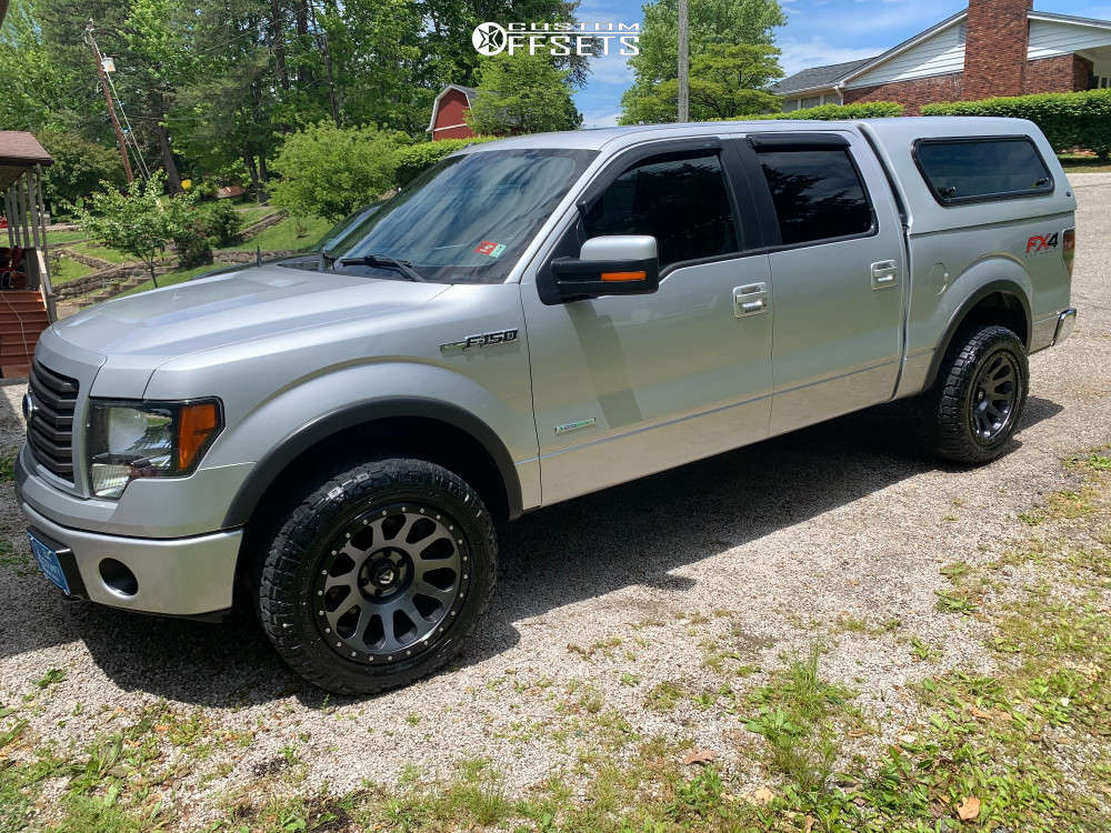 2012 Ford F-150 with 20x10 -18 Fuel Vector and 275/55R20 Nitto Ridge ...