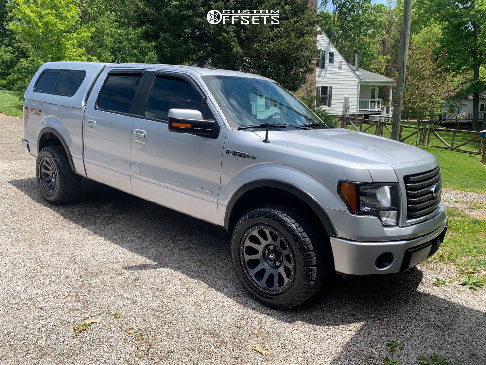 2012 Ford F-150 with 20x10 -18 Fuel Vector and 275/55R20 Nitto Ridge ...