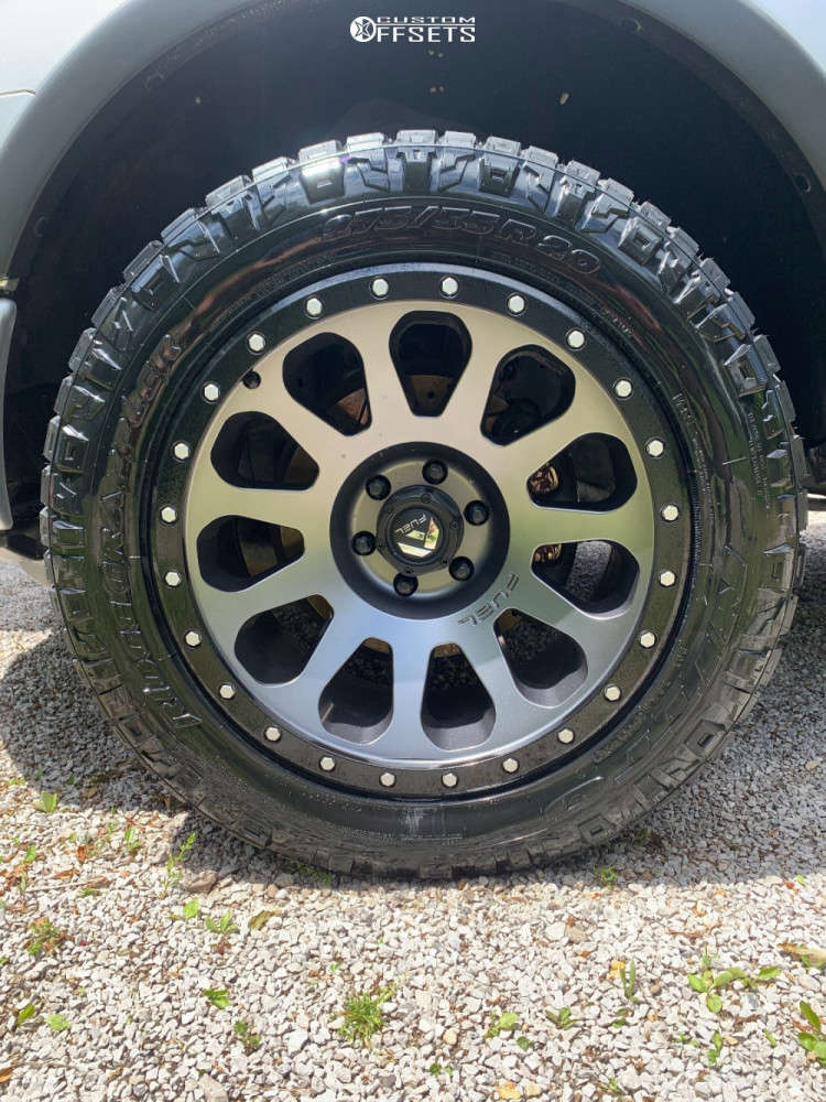 2012 Ford F-150 with 20x10 -18 Fuel Vector and 275/55R20 Nitto Ridge ...