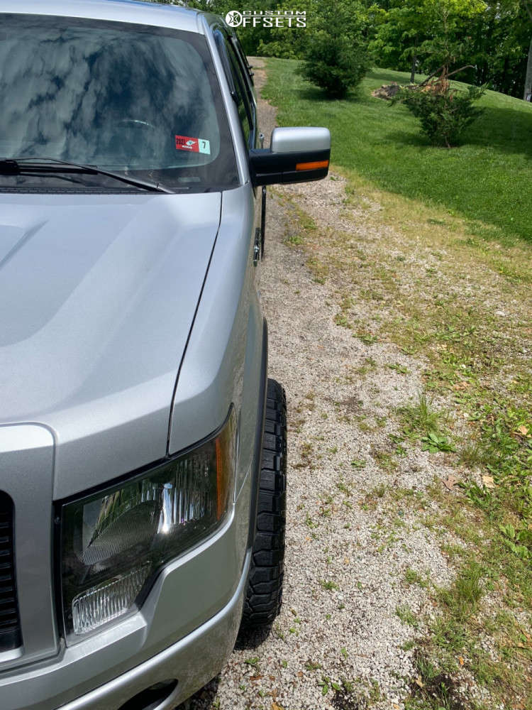 2012 Ford F-150 with 20x10 -18 Fuel Vector and 275/55R20 Nitto Ridge ...