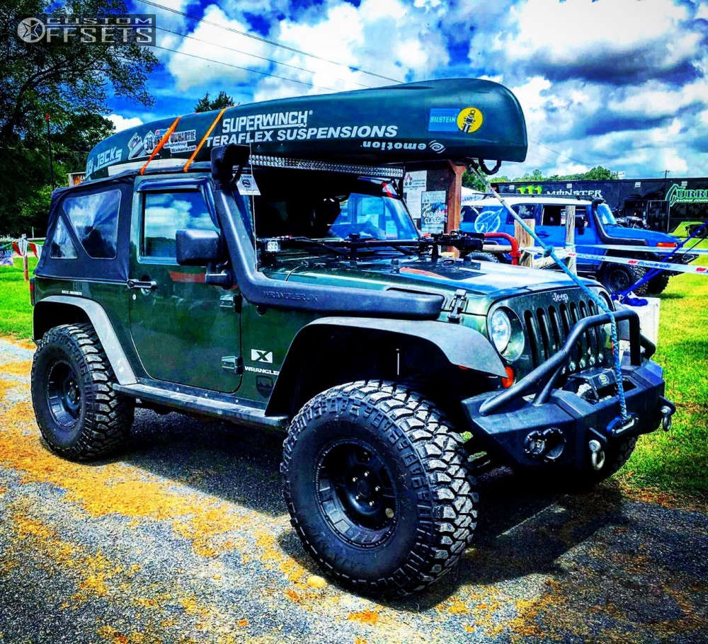 2007 Jeep Wrangler with 17x8 -12 Pro Comp Series 89 and 315/70R17 ...