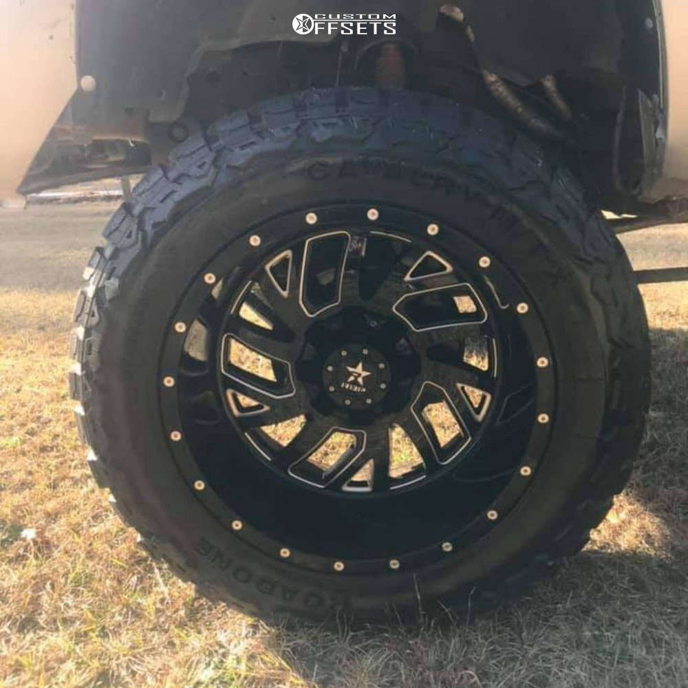 2005 GMC Sierra 1500 with 22x12 -44 RBP 65r Glock and 37/13.5R22 Road ...