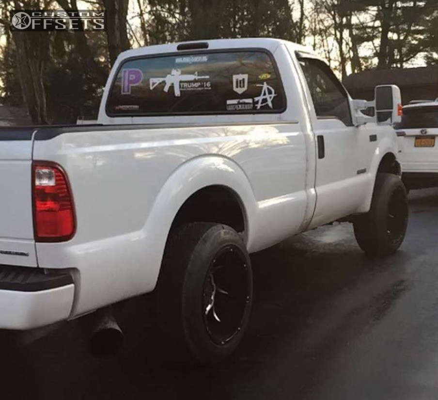 2003 Ford F-250 Super Duty with 20x12 -51 Vision Prowler and 275/55R20 ...