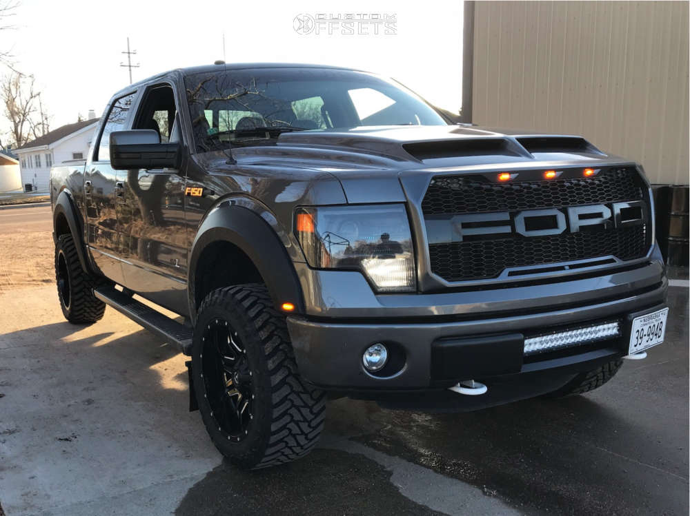 2013 Ford F-150 with 20x10 -24 Fuel Lethal and 33/12.5R20 Atturo Trail ...