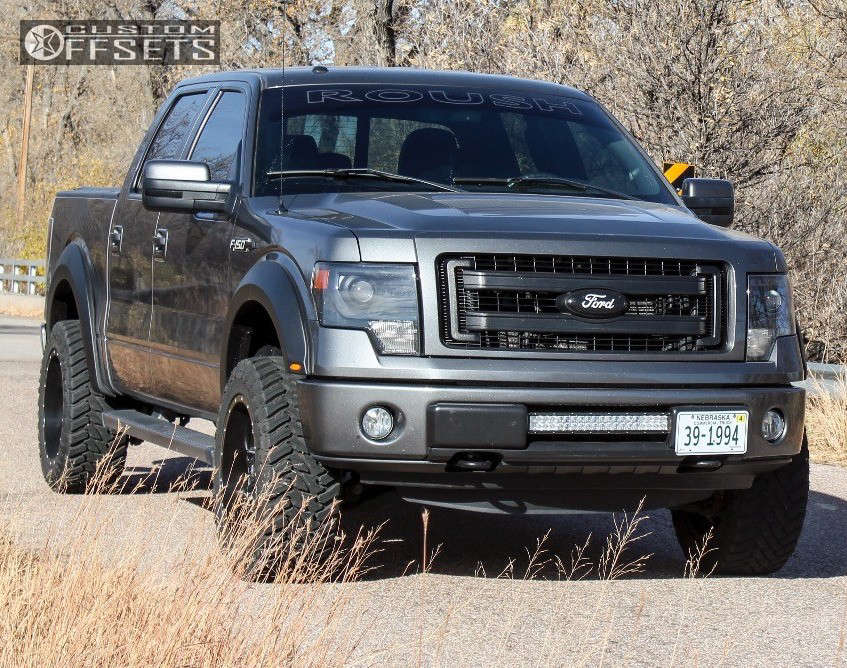2013 Ford F-150 with 20x10 -24 Fuel Lethal and 33/12.5R20 Atturo Trail Blade MT and Leveling Kit ...