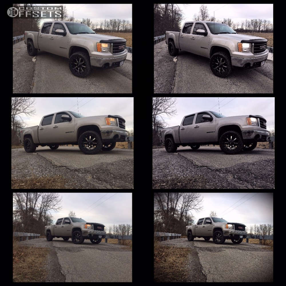 2007 GMC Sierra 1500 with 20x9 0 Moto Metal MO970 and 33/12.5R20 ...