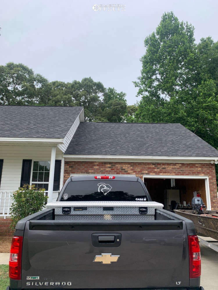 2011 Chevrolet Silverado 1500 with 22x9 30 OE Creations Snowflakes and ...