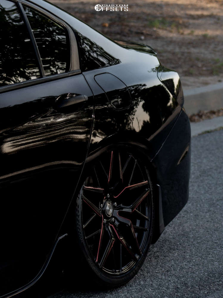 2017 Honda Accord with 20x8.5 35 Shift Spring and 245/35R20 Kumho Ecsta ...