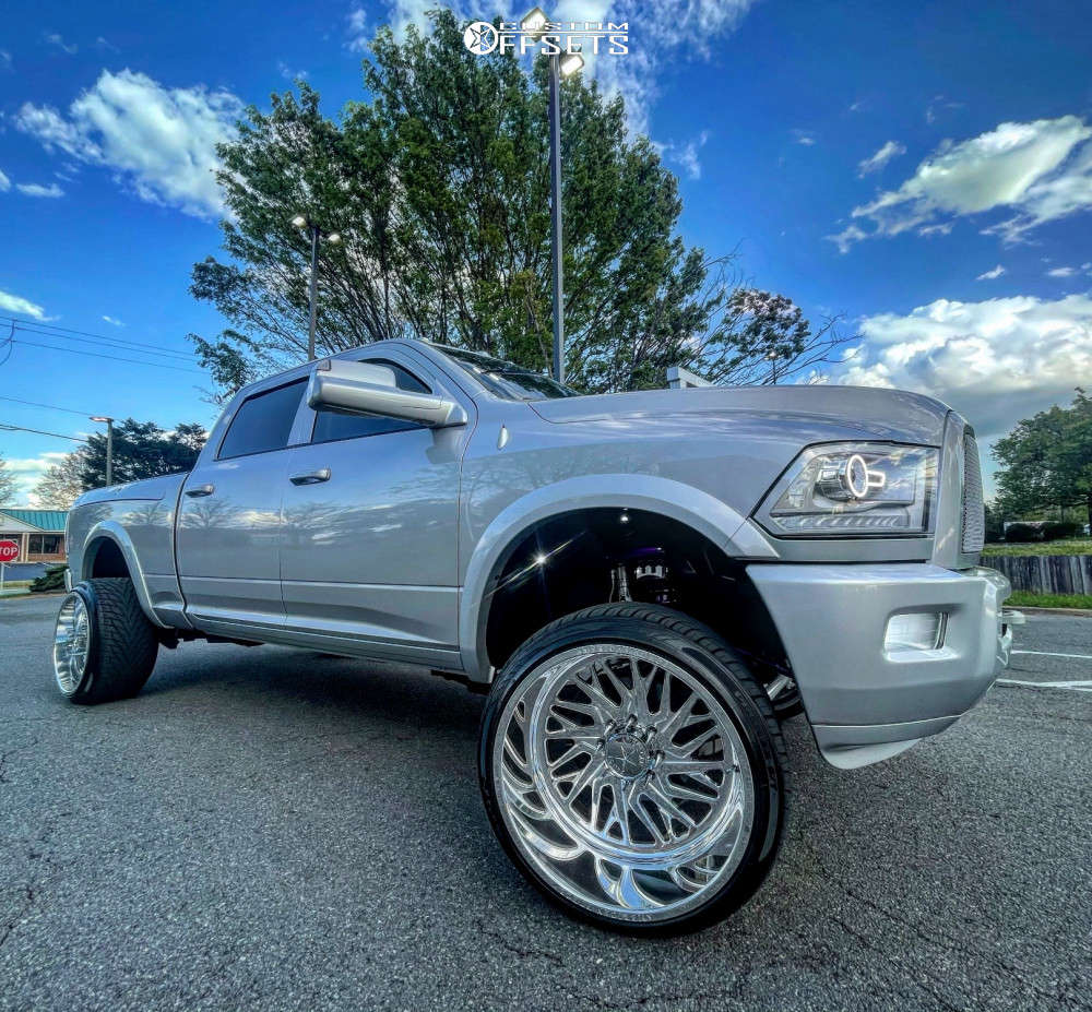 2015 Ram 2500 with 24x14 -73 American Force Nova Ss and 305/35R24 Toyo ...