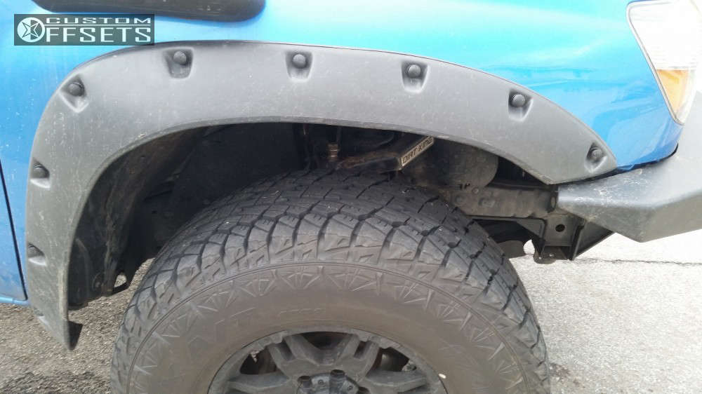 2011 Toyota Tacoma with 17x9 -12 Ultra Gauntlet and 315/70R17 Falken ...