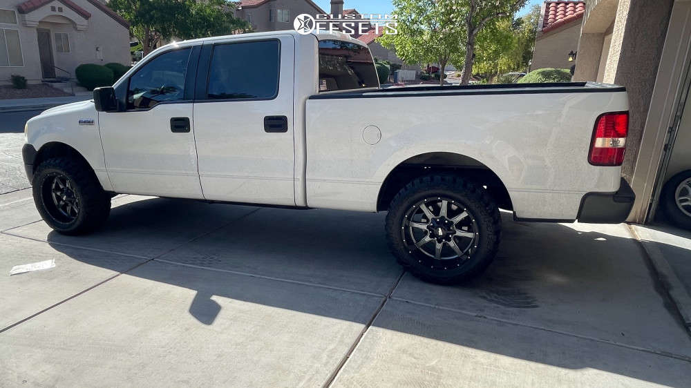 2008 Ford F-150 with 20x10 -24 Moto Metal Mo970 and 33/12.5R20 Red Dirt ...