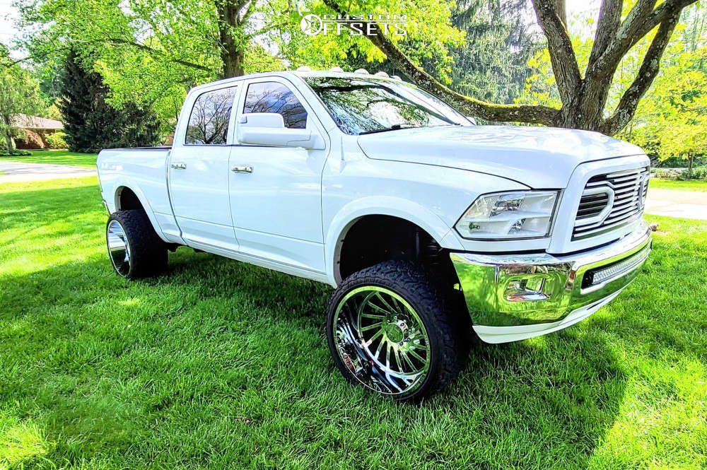 2014 Ram 2500 with 24x14 -81 ARKON OFF-ROAD Caesar and 33/14.5R24 Venom ...
