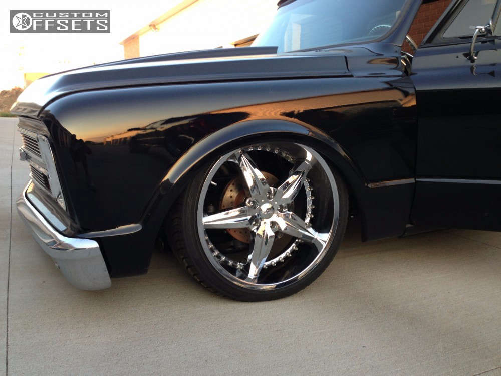 1968 Chevrolet C10 Pickup with 22x9 0 Foose Speedster and 285/35R22 ...