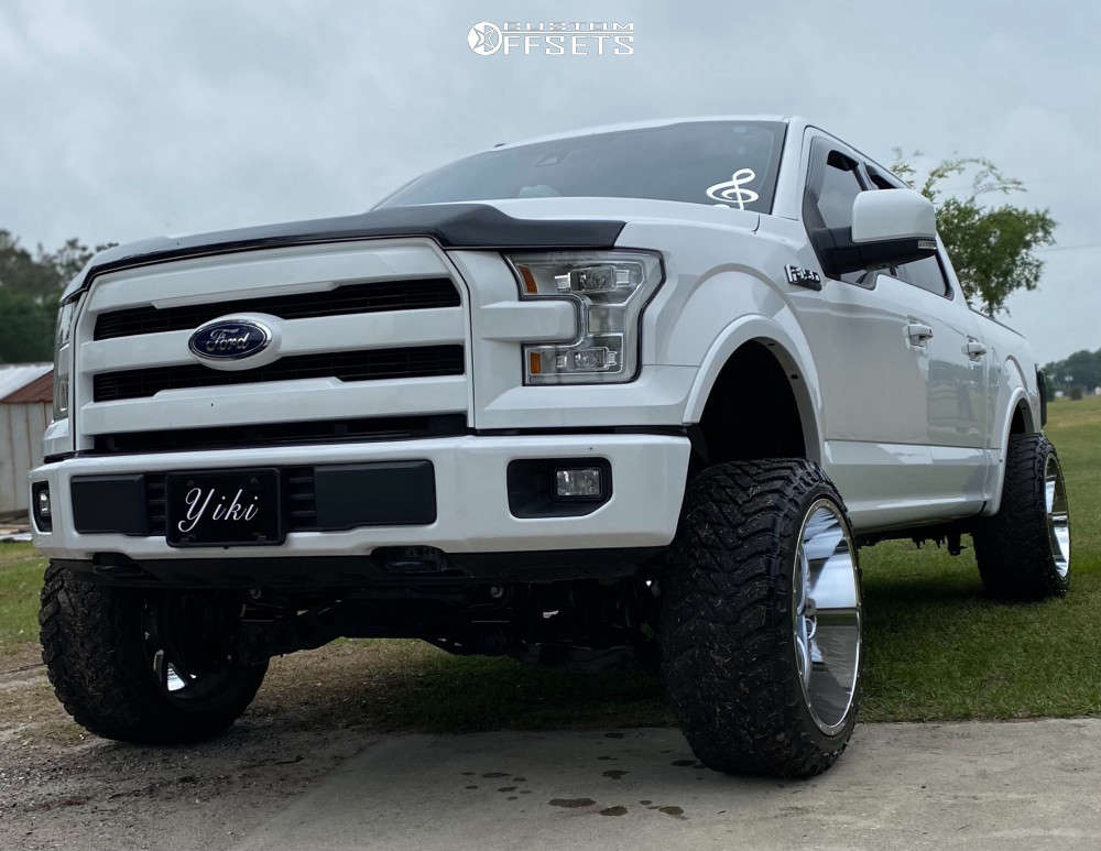 2017 Ford F-150 with 22x12 0 Ultra Crusher and 33/12.5R22 Atturo Trail Blade Mt and Suspension ...
