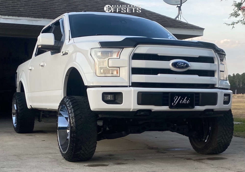 2017 Ford F-150 with 22x12 0 Ultra Crusher and 33/12.5R22 Atturo Trail Blade Mt and Suspension ...