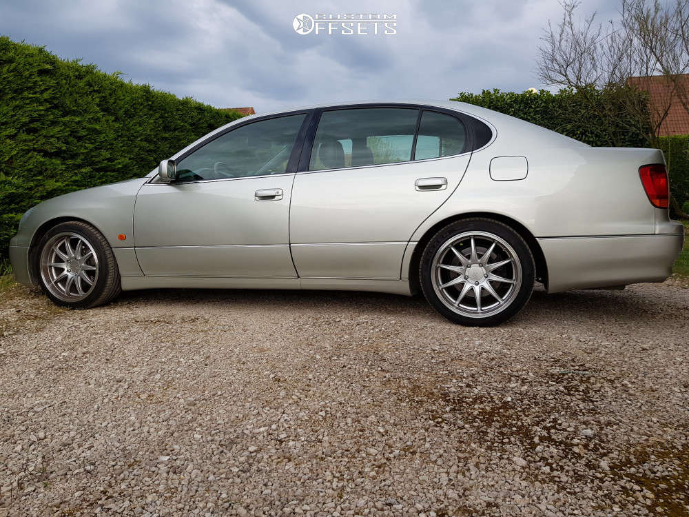 2001 Lexus GS430 with 18x9 35 and 235/40R18 Nexen N'Fera Sport and ...