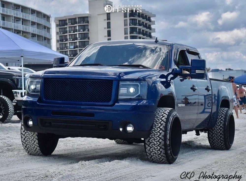 2012 GMC Sierra 1500 with 22x14 -76 Vision Spyder and 305/40R22 Venom ...