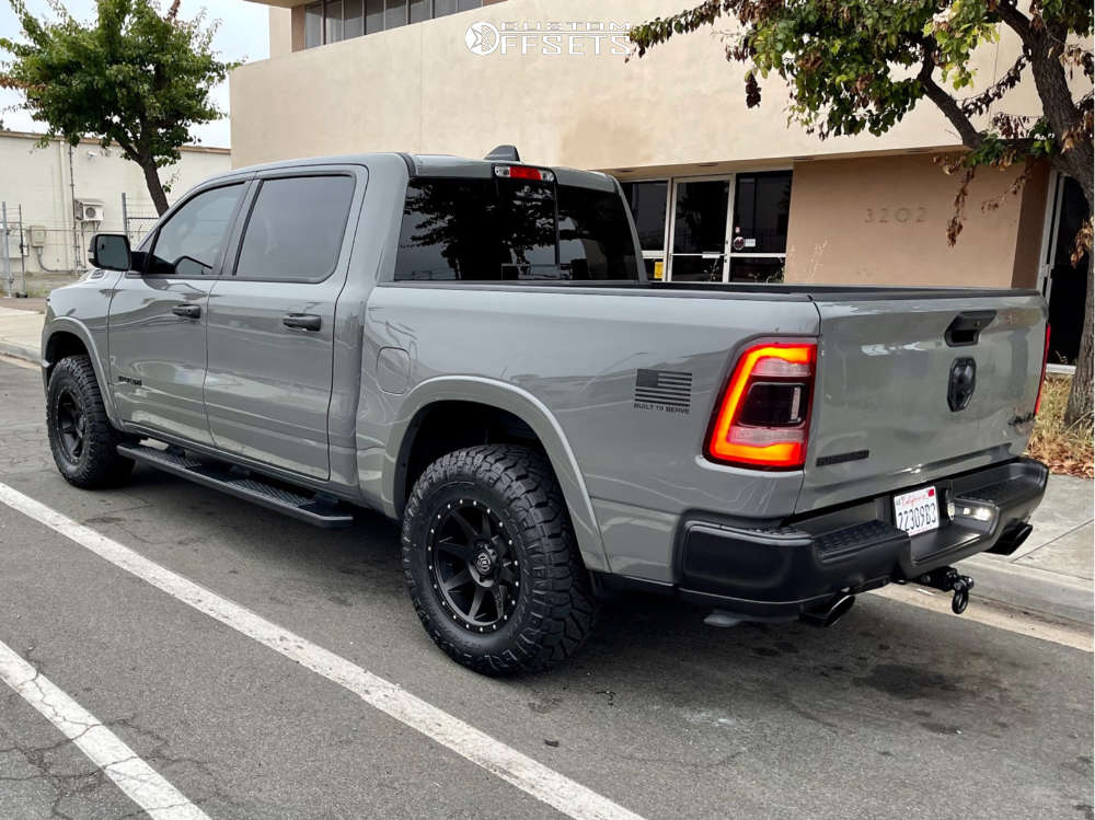 2020 Ram 1500 with 18x9 0 Icon Alloys Rebound and 305/65R18 Nitto Ridge ...
