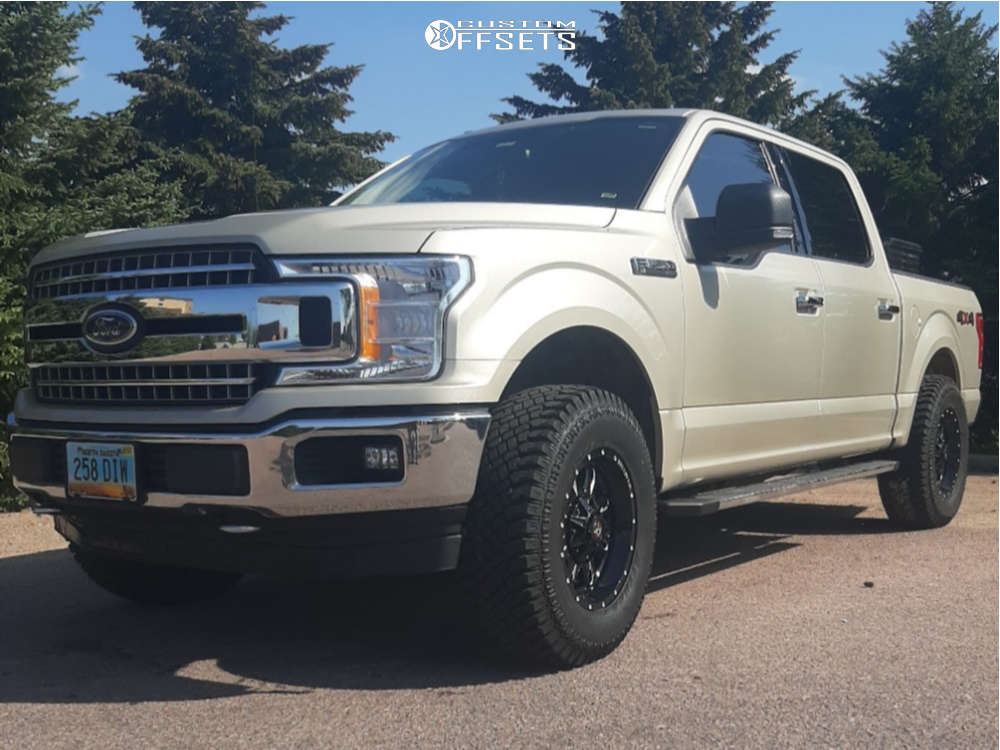 2018 Ford F-150 with 18x9 -12 Ballistic Scythe and 295/70R18 Atturo ...