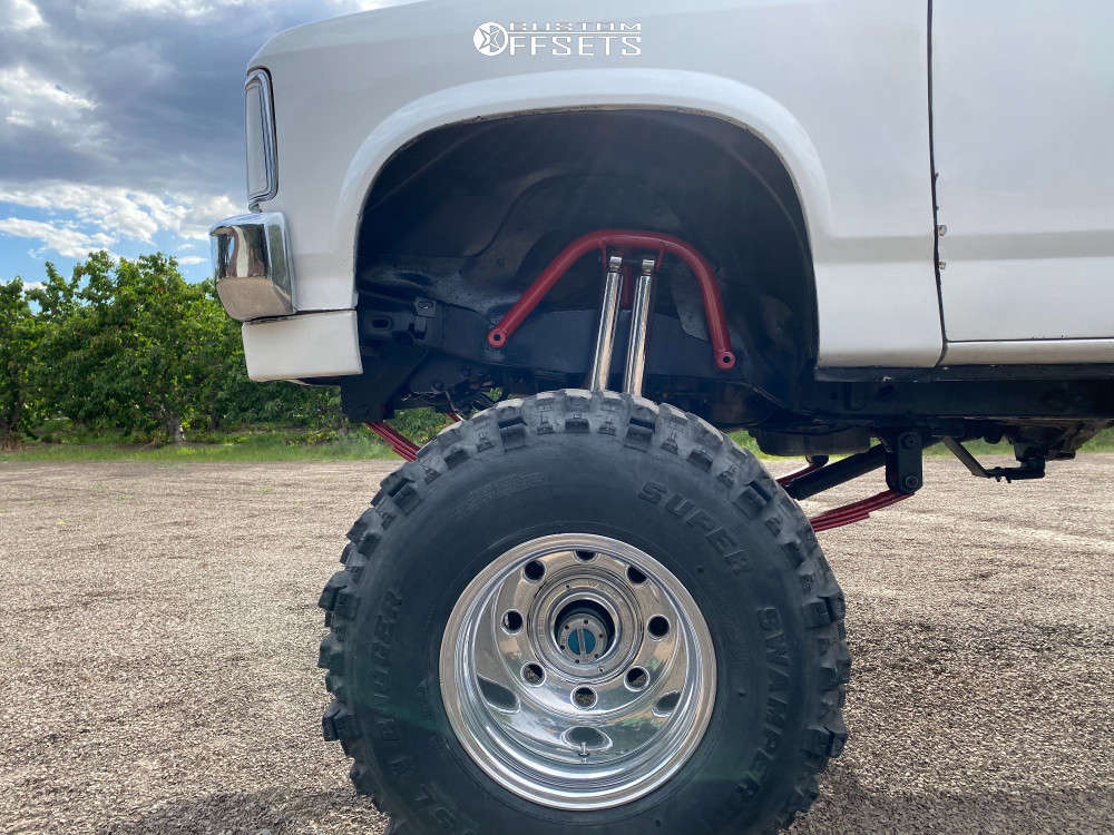 1988 Dodge Dakota with 15x14 -102 Weld Super Singles and 35/14.5R15 ...