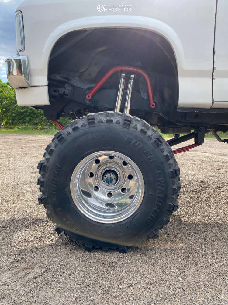 1988 Dodge Dakota with 14x14 -107 Weld Super Singles and 35/14.5R14 ...