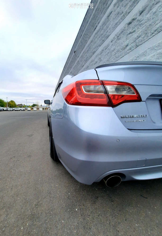 2017 Subaru Legacy with 18x9.5 35 Gram Lights 57cr and 235/45R18 ...