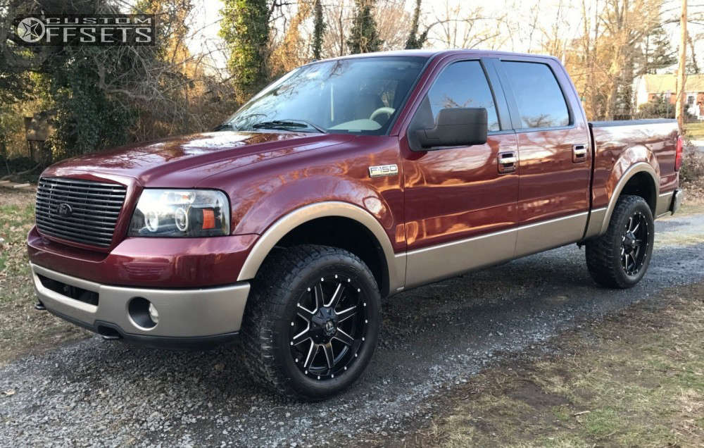 2006 Ford F-150 with 20x9 20 Fuel Maverick and 275/55R20 Nitto Terra ...