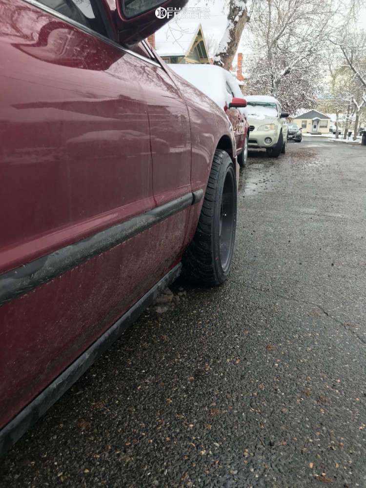 1995 Honda Accord with 16x8 25 Vors Sp1 and 205/40R16 Federal SS595 and ...