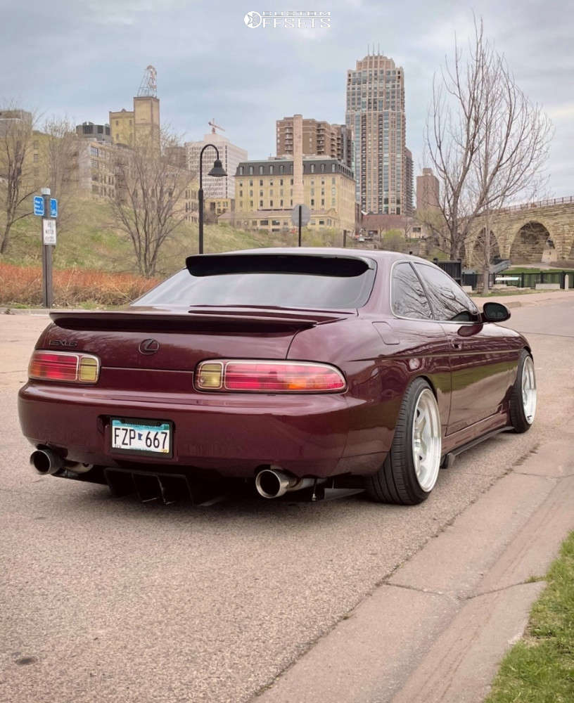 1996 Lexus SC300 with 18x10.5 22 Aodhan Ah03 and 235/40R18 Toyo Tires ...