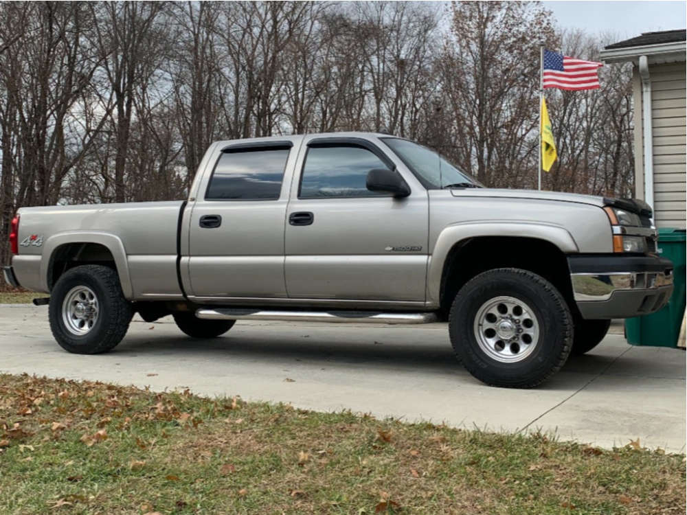 2003 Chevrolet Silverado 1500 HD with 16x8 -12 Alloy Ion 171 and 33/12 ...