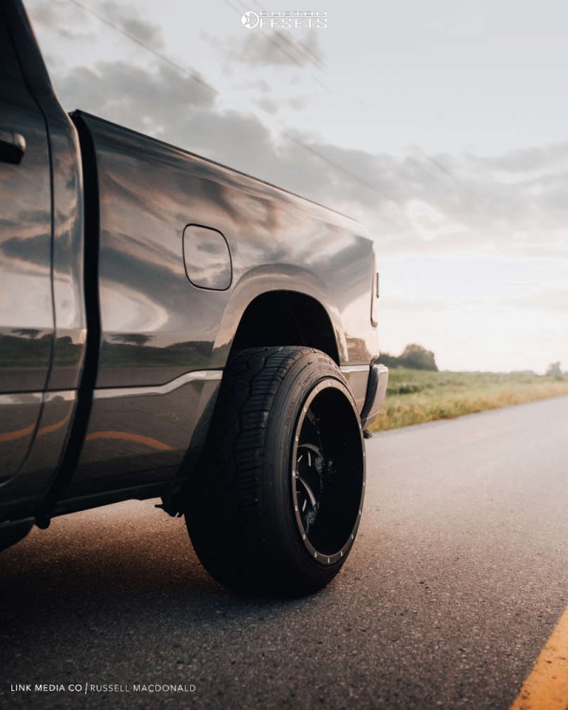 2021 Ram 1500 with 22x14 -76 Fuel Cleaver and 305/45R22 Nitto Nt420v ...