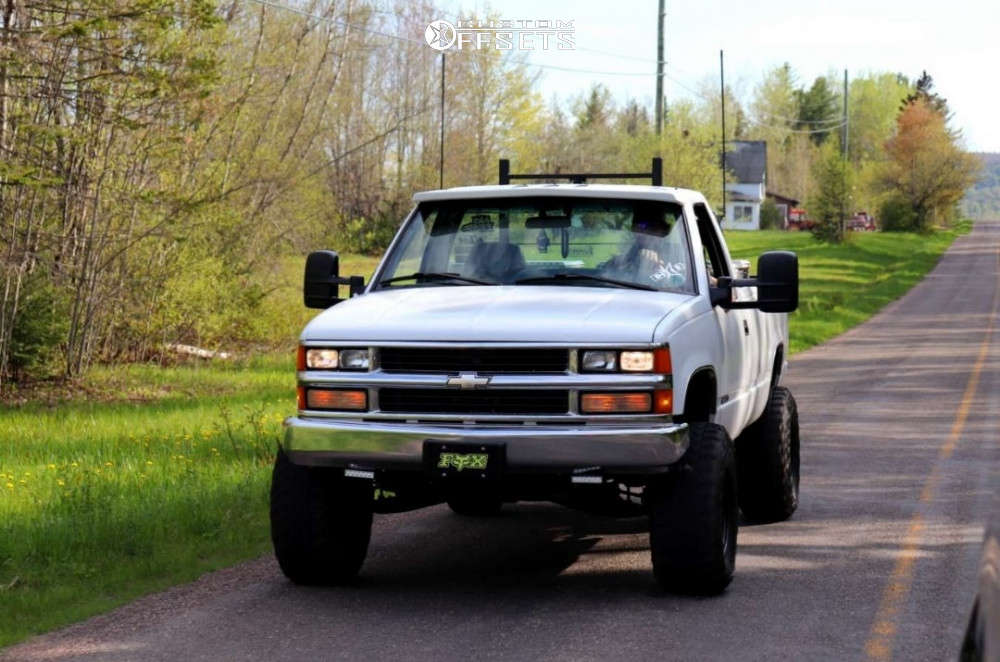 1996 Chevrolet C1500 with 15x10 -44 Pro Comp 51 and 33/12.5R15 ...