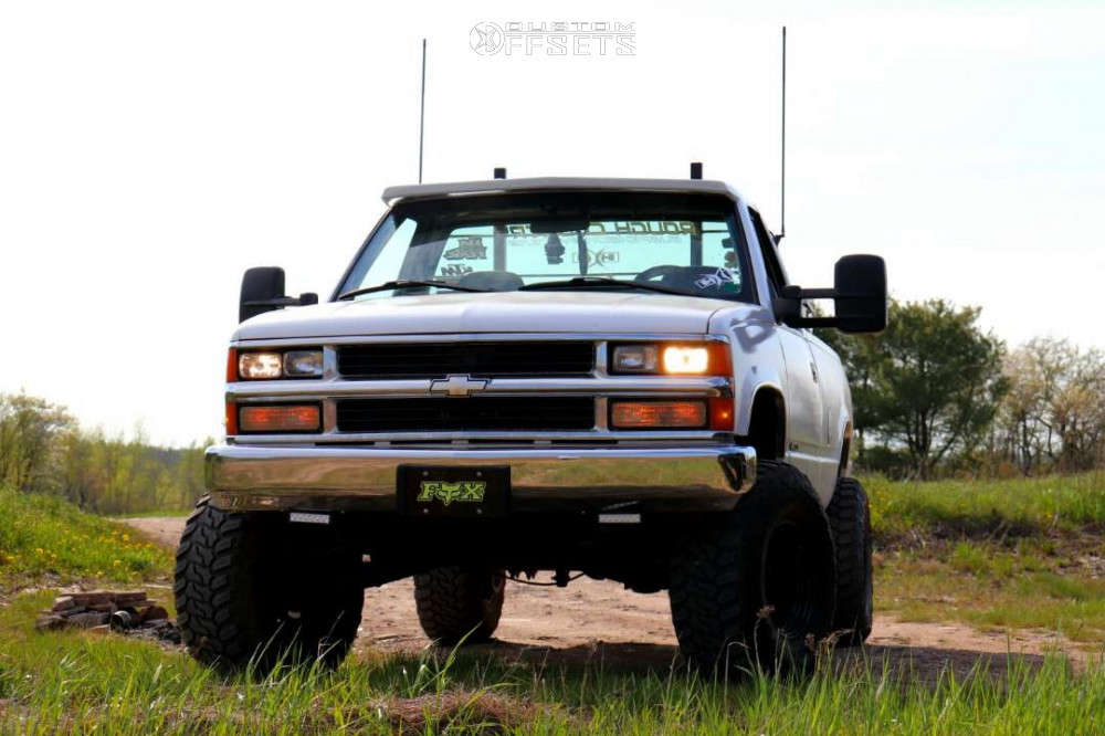 1996 Chevrolet C1500 with 15x10 -44 Pro Comp 51 and 33/12.5R15 ...