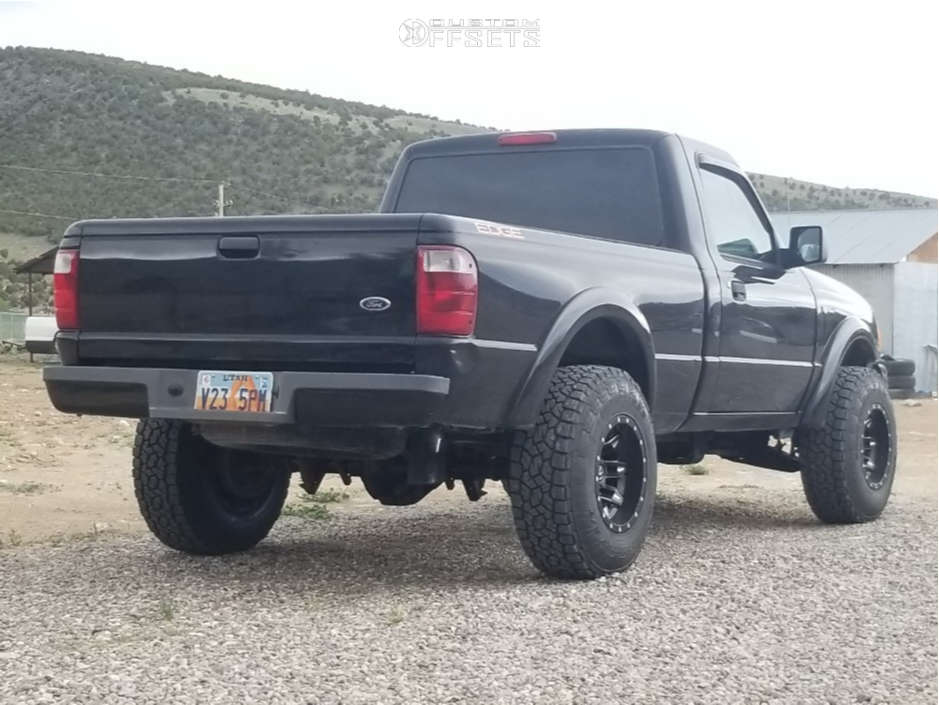 2004 Ford Ranger with 15x10 -43 Fuel Lethal and 31/10.5R15 Toyo Tires ...
